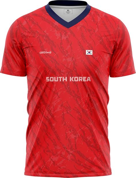 South Korea Football Soccer Jersey 2026 Red Home Kit