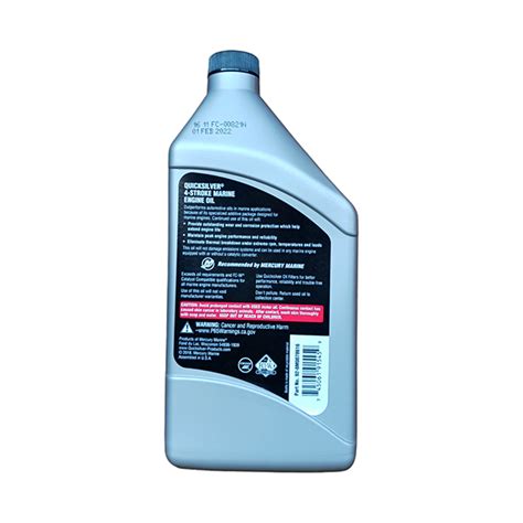 Quicksilver 4 Stroke Engine Oil Broadwater Marine Inc