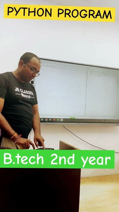 Btech Pythonprogramming Jeclassesmeerut Aktu Course Python Youtube