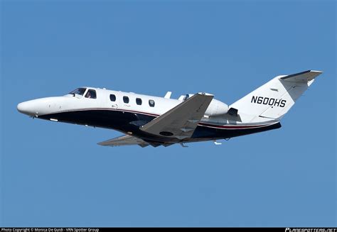 N HS Private Cessna CitationJet CJ Photo By Monica De Guidi VRN Spotter Group ID