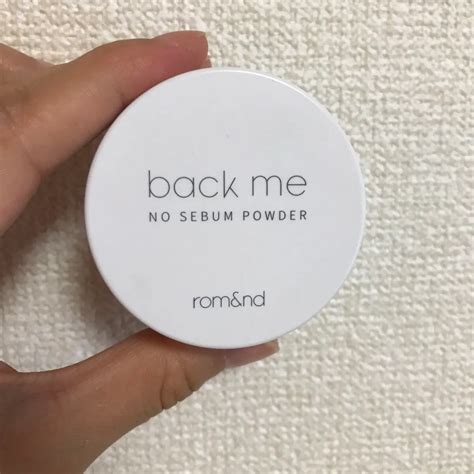 バックミーノーセバムパウダー｜romandndの口コミ Romandndデビューはパウダー By Mint敏感肌40代前半 Lips