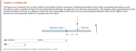 Answered Chapter 11 Problem 067 The Figure Is An Overhead View Of A