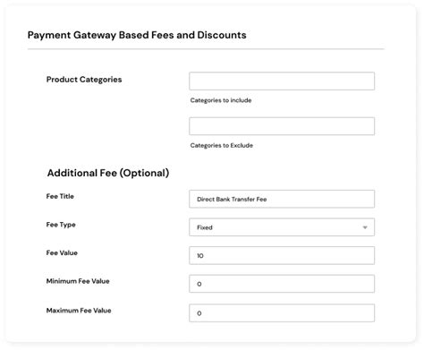 Payment Gateway Based Fees And Discounts For Woocommerce Tyche Softwares