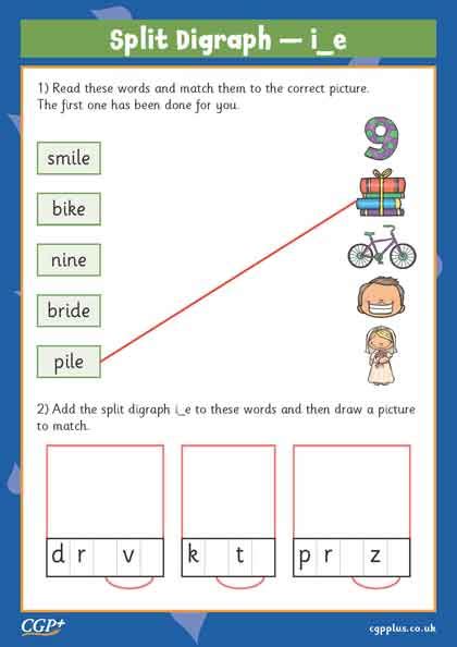 Phonics I E Split Digraph At Kathleen Flores Blog