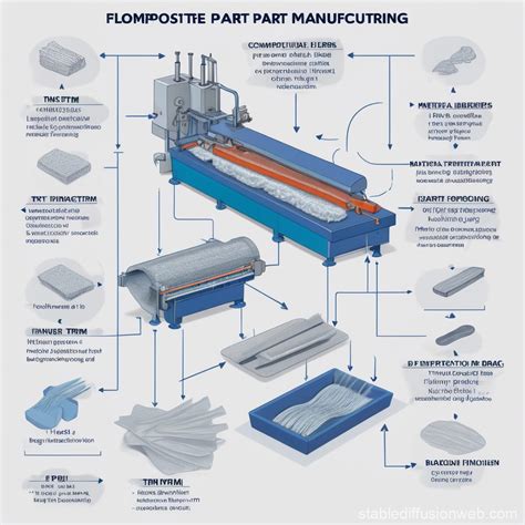 Composite Part Manufacturing Flowchart Stable Diffusion Online