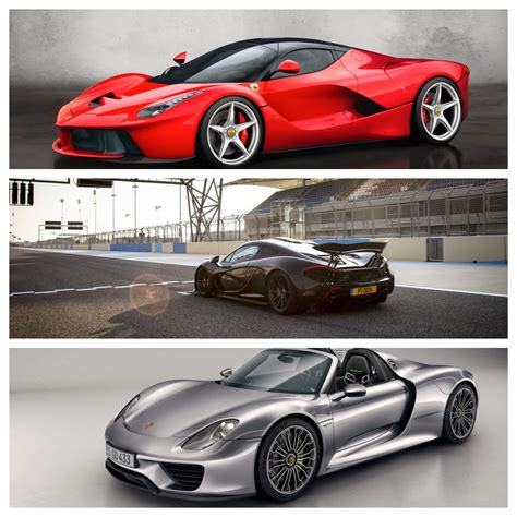 Ferrari Laferrari Vs Mclaren P1 Vs Porsche 918 Spyder Vs Lamborghini Veneno