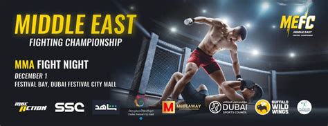 Tickets To Middle East Fighting Championship Mefc At Festival Bay In