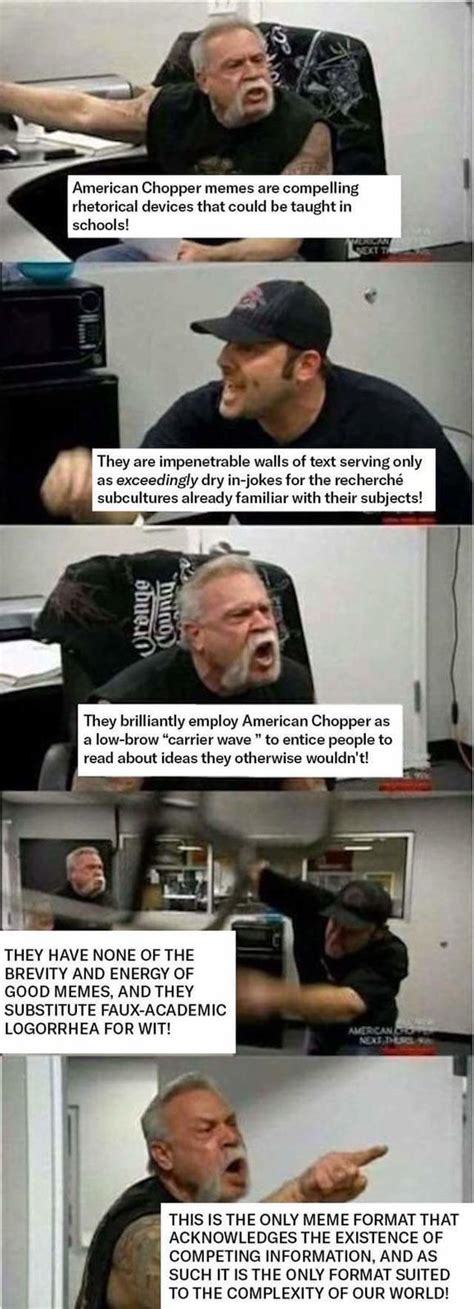 American Chopper Argument Know Your Meme