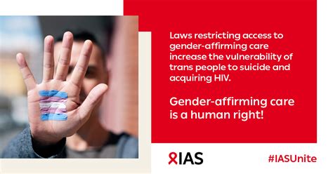 Ias Statement Extend Gender Affirming Care To All International Aids Society Ias