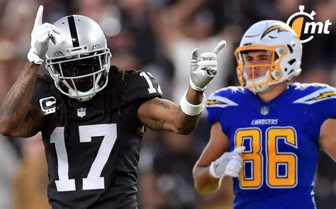 Raiders Vs Chargers Horarios Y Dónde Ver Hoy Partido De La Nfl