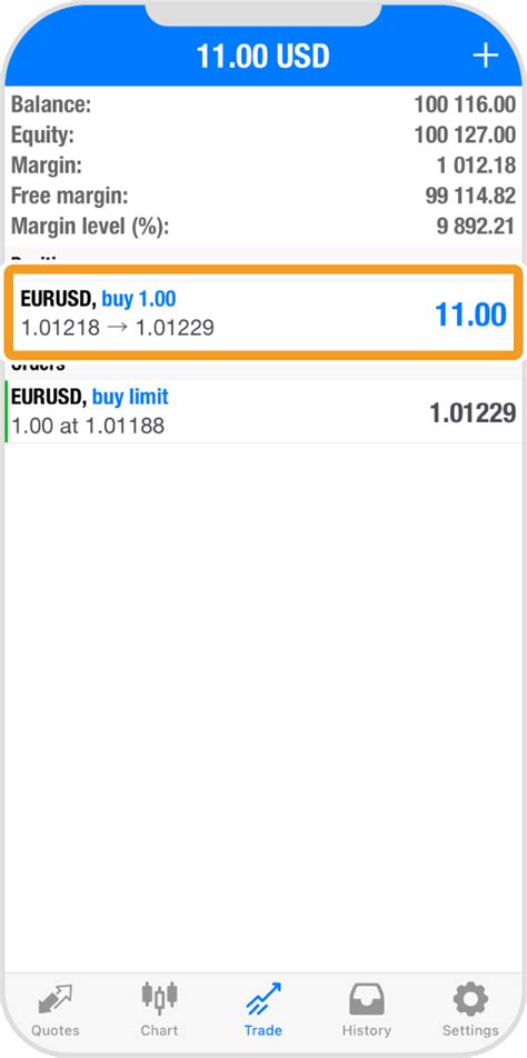 Check Position Info Metatrader45 User Guide Myforex™