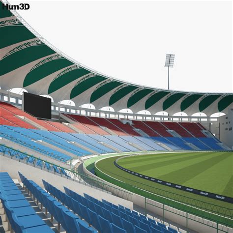 Ekana Cricket Stadium 3d Model Download Stadium On