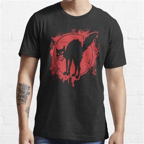 Anarchist Black Cat T Shirt For Sale By Radvas Redbubble Anarchy