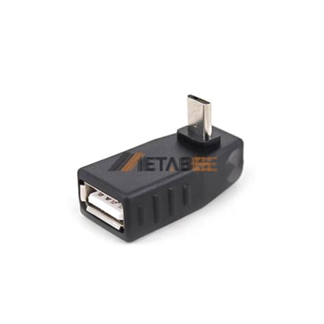Renhotec Usb Type A Female To Micro B 20 Male Adaptor Up Angle Free