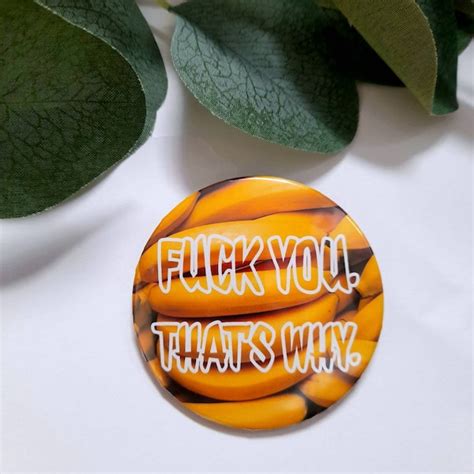 Fuck You Pin Etsy