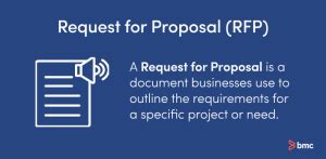 RFP Definition Steps Template For Requests For Proposals BMC Software Blogs