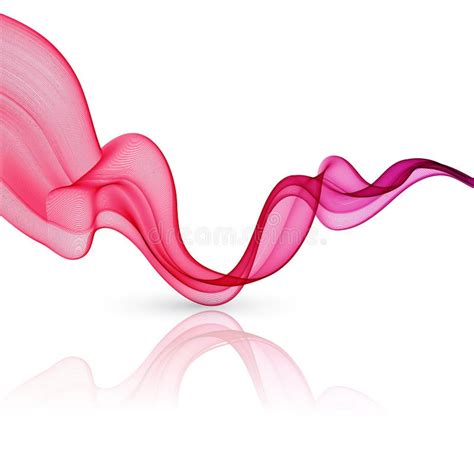 Abstract Pink Color Wave Design Element Stock Vector Illustration Of Background Graphic