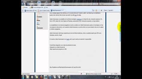 Adobe Dreamweaver Cs Full Youtube