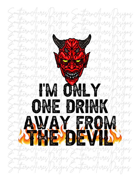 Jelly Roll Im Only One Drink Away From The Devil Etsy