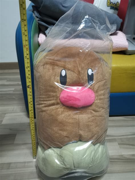 Authentic Pokemon Diglett Plushie From Toreba Hobbies And Toys Toys