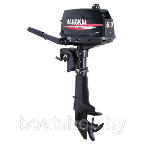 Лодочный 2-х тактный мотор Hangkai 6 HP (оформим как 5 л.с.): купить по ...