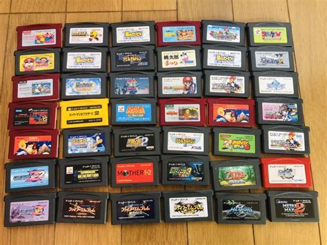 Yahooオークション まとめ売り ゲームボーイアドバンスソフト ゲー