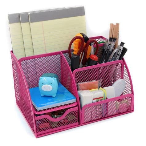 9 Grids Desk Organizer Multi Function Metal Fusela Grandado