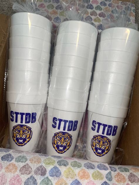 Custom Styrofoam Cups Etsy