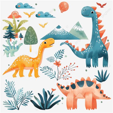 귀여운 공룡세계 공룡 공룡의 세계 스테고사우르스 Png 일러스트 및 이미지 에 대한 무료 다운로드 Pngtree