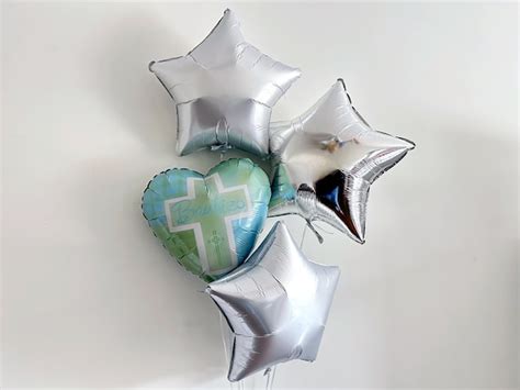 Mi Bautizo Balloon Christening Decorations Holy Communion Decor