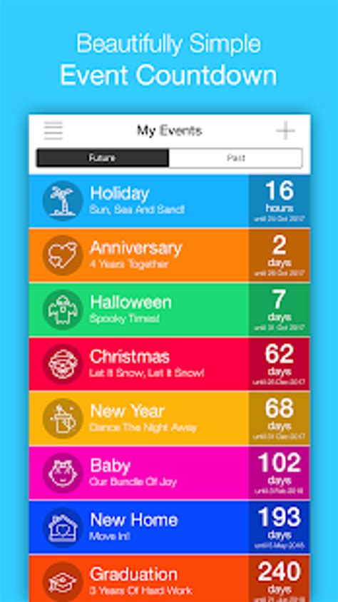 Event Countdown Lite Countdown Timer Reminder Apk สำหรับ Android