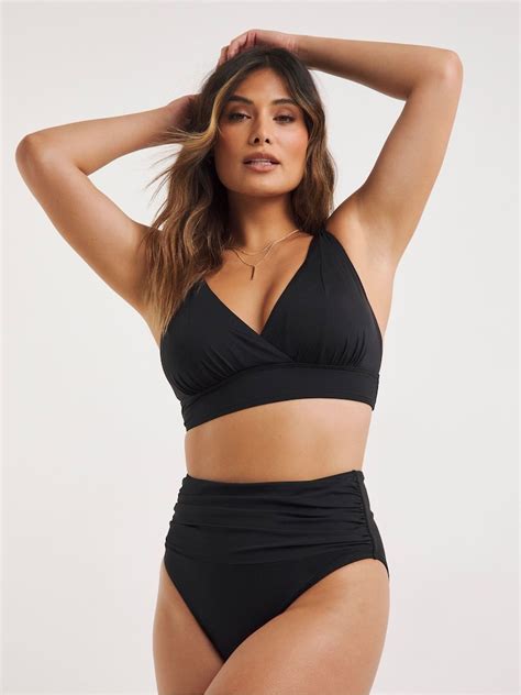 Buy Simply Be Black Magisculpt Full Contour Shaping Bikini Bottoms From