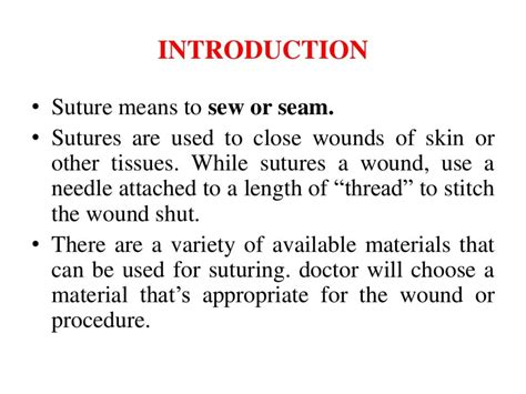 Solution Suturing Unit Nursing Study Notes Suture Classification The