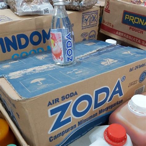 Jual Air Soda Zoda Dus Isi Botol Shopee Indonesia