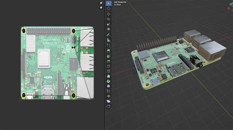 Raspberry Pi 3b Plus Model Turbosquid 2248001