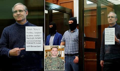Us Is Left Outraged After Ex Marine Paul Whelan Is Jailed For 16