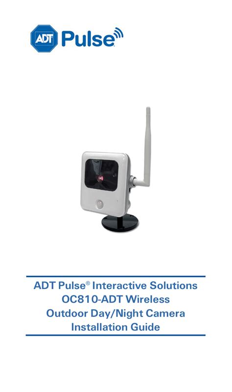 ADT Pulse OC ADT Installation Manual Manualzz