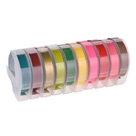 3d Embossing Label Tape Refill For Dymo 12965 1610 Label Maker With 38