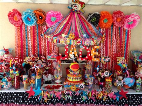 CIRCUS FUN Birthday Party Ideas Photo Of Catch My Party