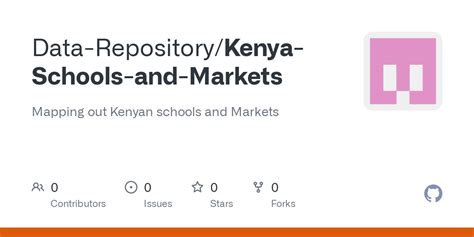 Github Data Repositorykenya Schools And Markets Mapping Out Kenyan