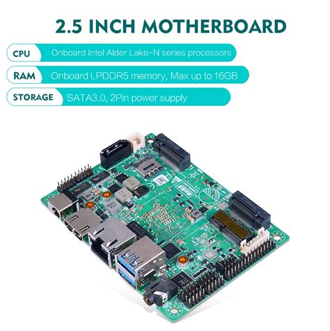 2 5 Inch Indusdrial Pico Itx Motherboard Piesia Industrial
