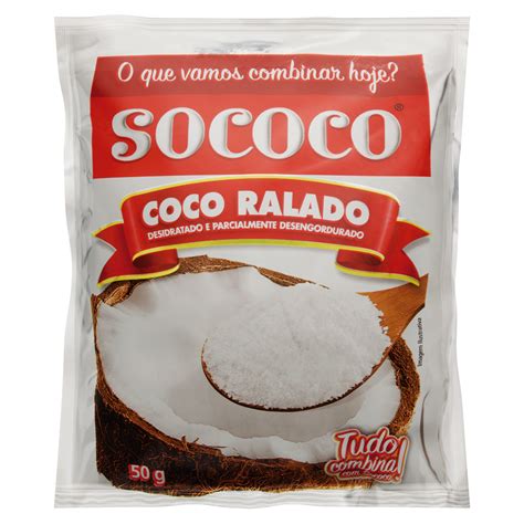 Coco Ralado Úmido AdoÇado Menina Pacote 50g Gtin Ean Upc