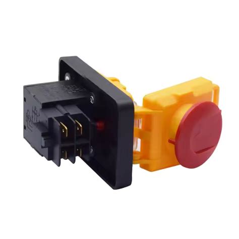Control Motor Under Voltage Overload Protection Emergency Stop Switches Press Button Kjd12