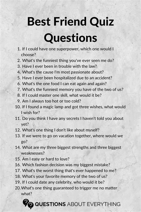Friends Quiz 20 Questions And Answers 20 Fun Questions To As
