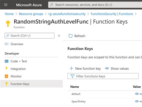 Securing Azure Functions Using API Keys Software Engineering