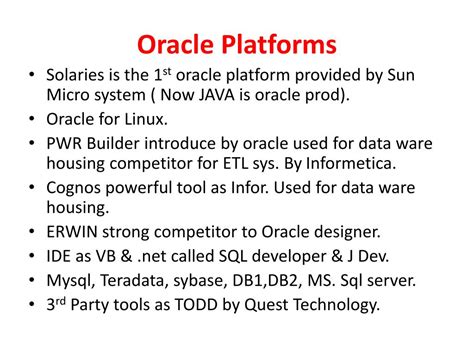 Ppt Oracle Architecture Powerpoint Presentation Free Download Id