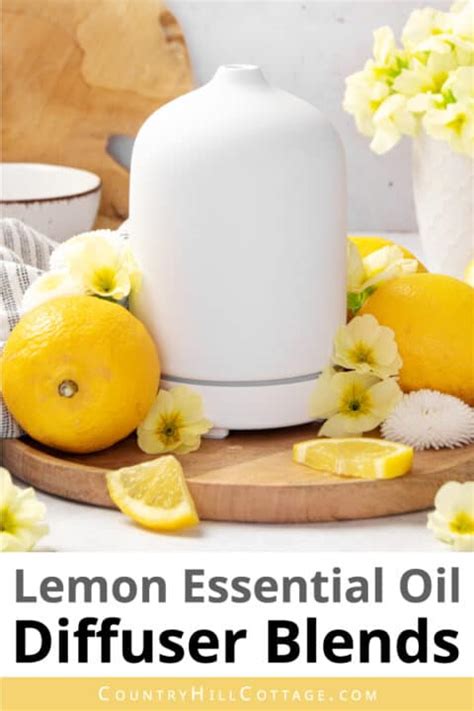 Lemon Diffuser Blends 13 Lemon Essential Oil Blends