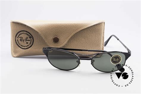 Sunglasses Ray Ban Signet Oval Old Bandl Usa 80s Sunglasses