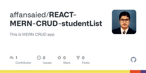 GitHub Affansaied REACT MERN CRUD BabeList This Is MERN CRUD App