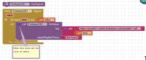 Update Data In Labels Using Firebase Mit App Inventor Help Mit App